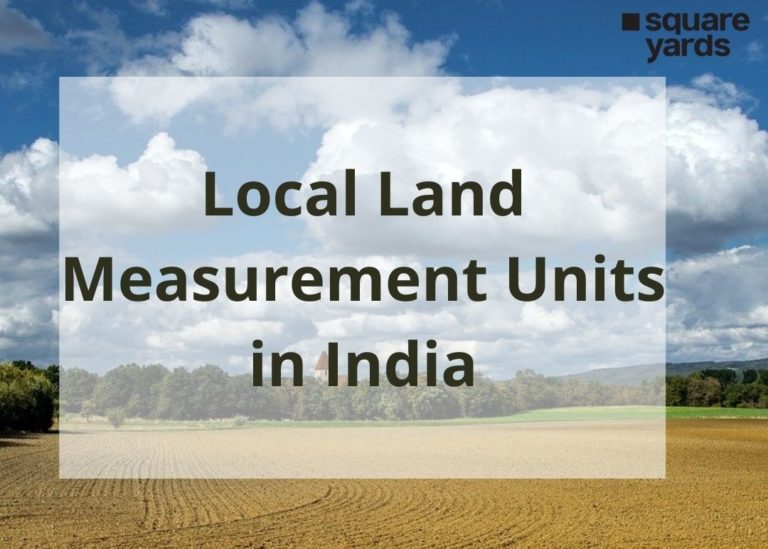 Understanding local land measurement units in India