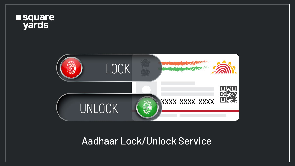 Lock Unlock Biometric Aadhar