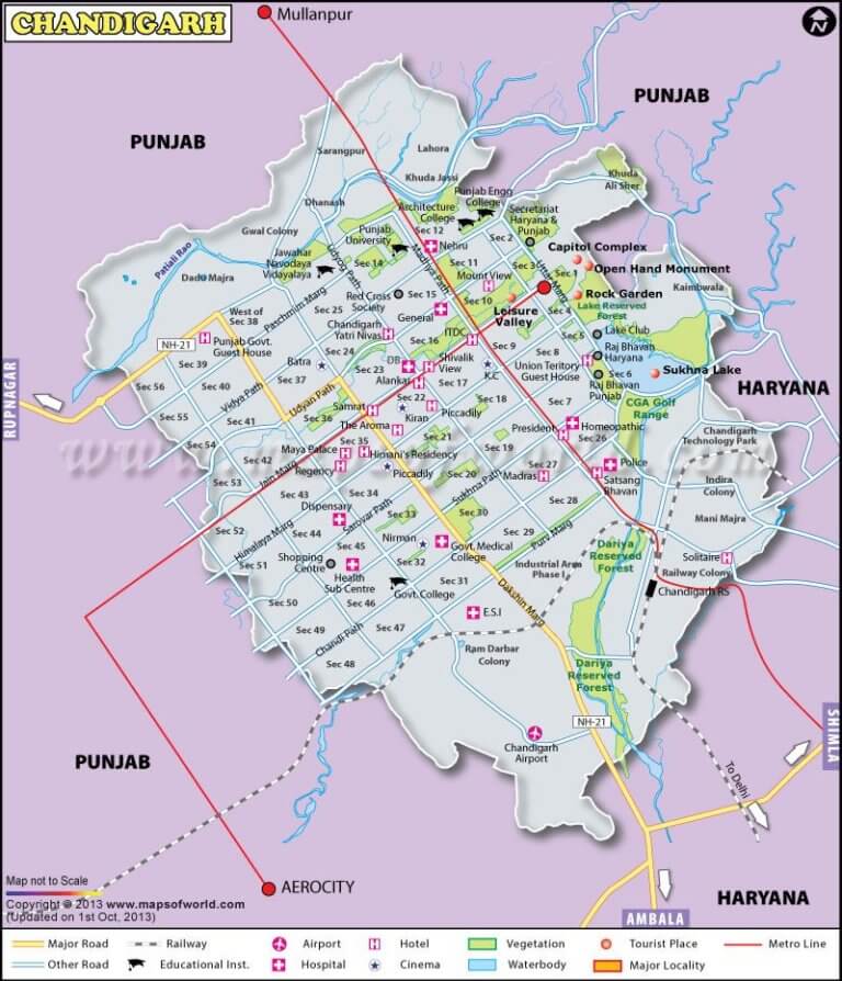Chandigarh Smart City: Mission, Map, Projects & Current Status