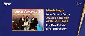 Square Yards’ Hitesh Singla Awarded as CIO of the Year