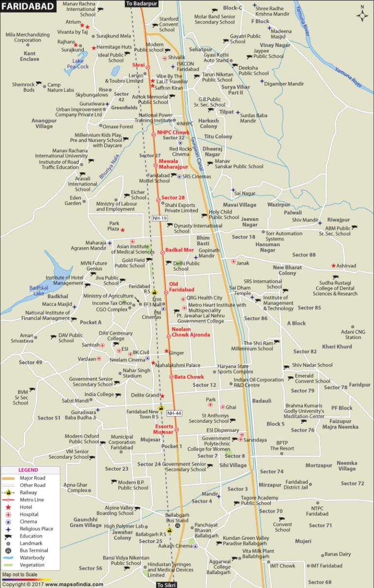 Faridabad Smart City: Mission, Map, Projects, and Current Status
