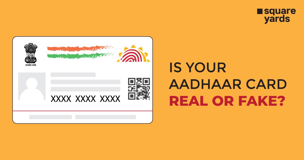 Real Aadhaar Card Or Fake Aadhar Card How To Verify It
