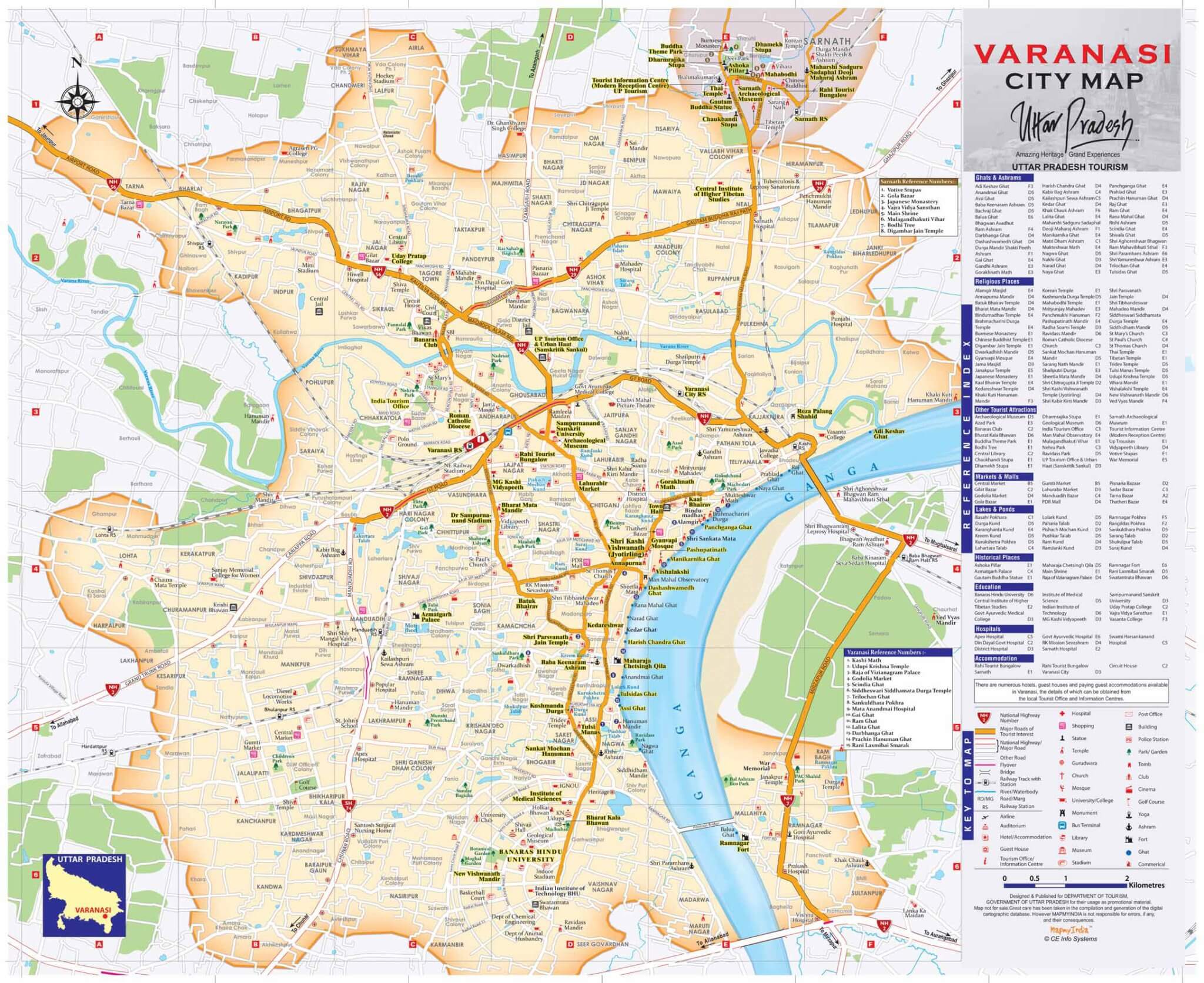 Smart City Varanasi: Mission, Map, Projects, Current Status