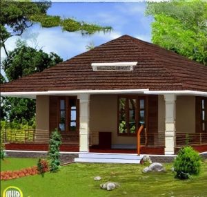 Simple Village House Design: Modern Plan, Layout and Designs