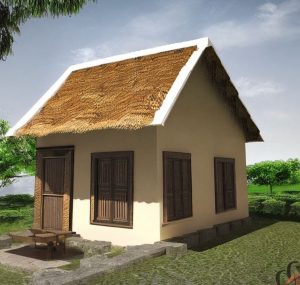 Simple Village House Design: Modern Plan, Layout and Designs