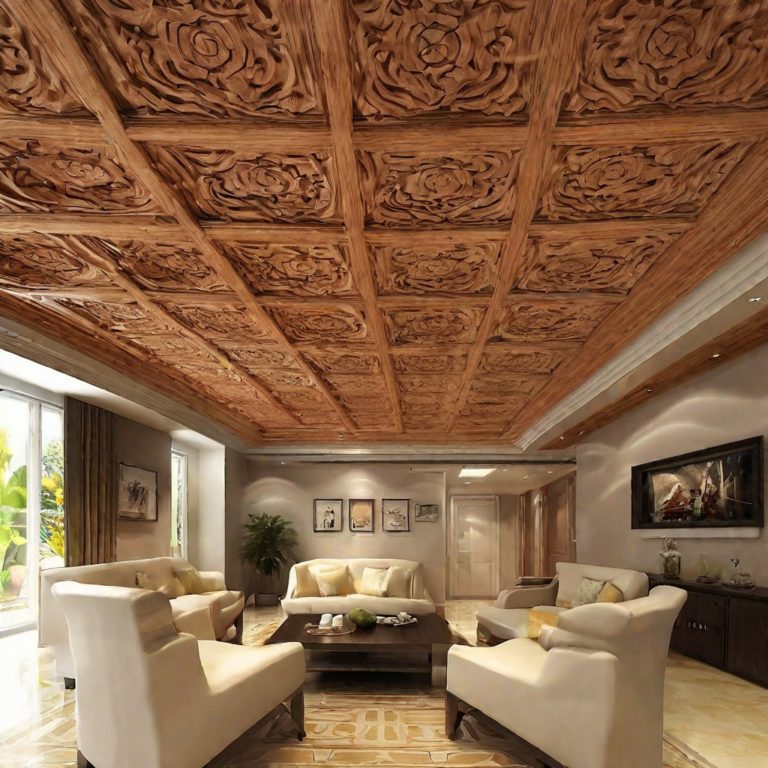 15 Perfect Wooden False Ceiling That Will Make Your Jaw Drop