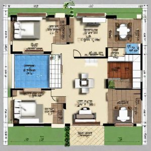 12 Beautiful 2 BHK house plan Perfect Home For Families