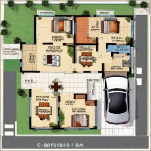 12 Beautiful 2 BHK house plan Perfect Home For Families