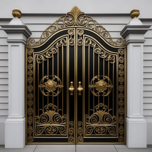 20 Perfect Steel Gate Design: Add Unique Look To Home