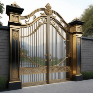 20 Perfect Steel Gate Design: Add Unique Look To Home