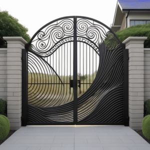 20 Perfect Steel Gate Design: Add Unique Look To Home